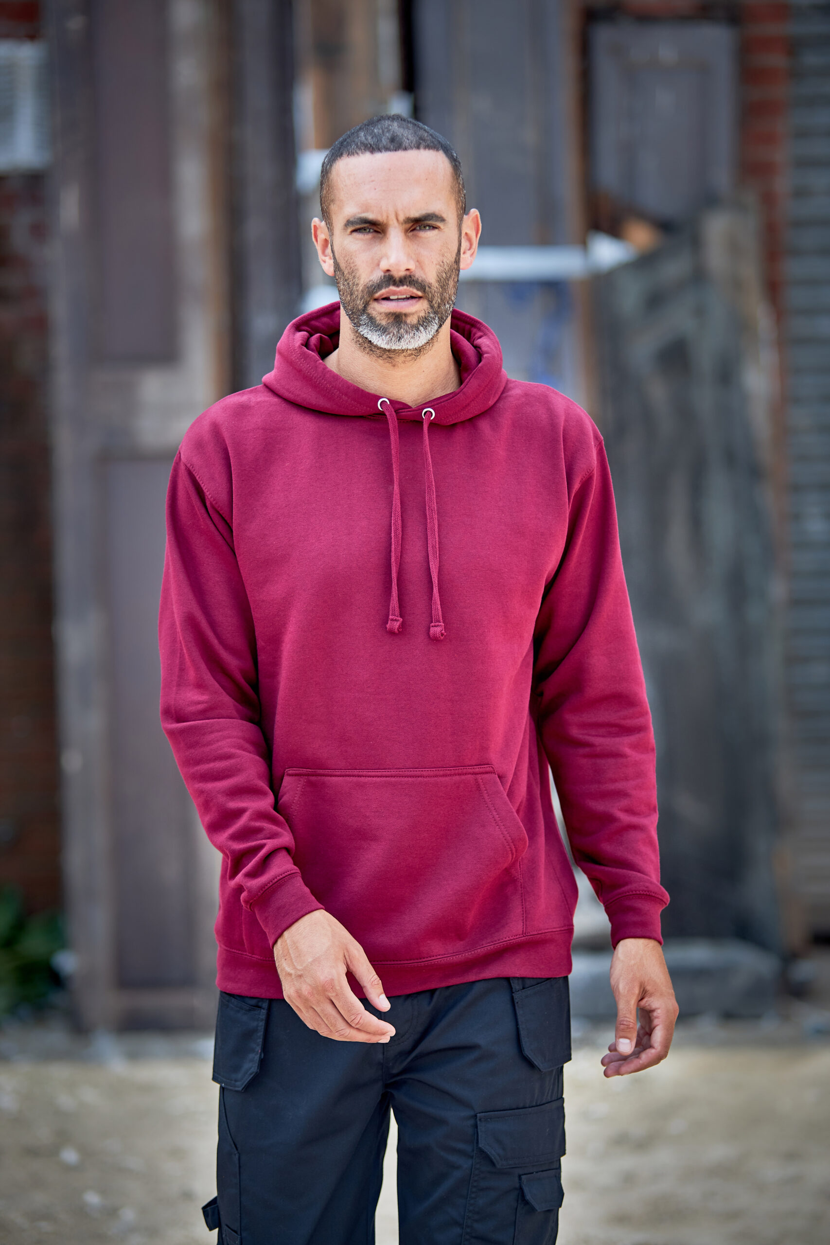 WORKWEAR: Fully Lined Hood. Self-Coloured Adjustable Drawcords ...