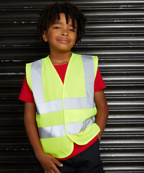 Bright and Safe: Kids High Viz Vest with Reflective Bands